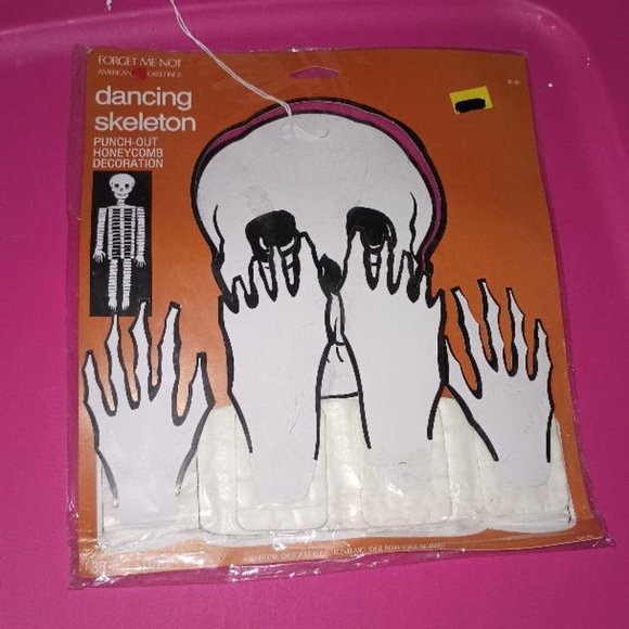 Forget Me Not | Accents | 4 For 2 Dancing Skeleton Halloween Decoration ...